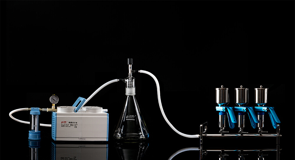 3-branch Manifolds Filtration Apparatus with Rubber Plug Type